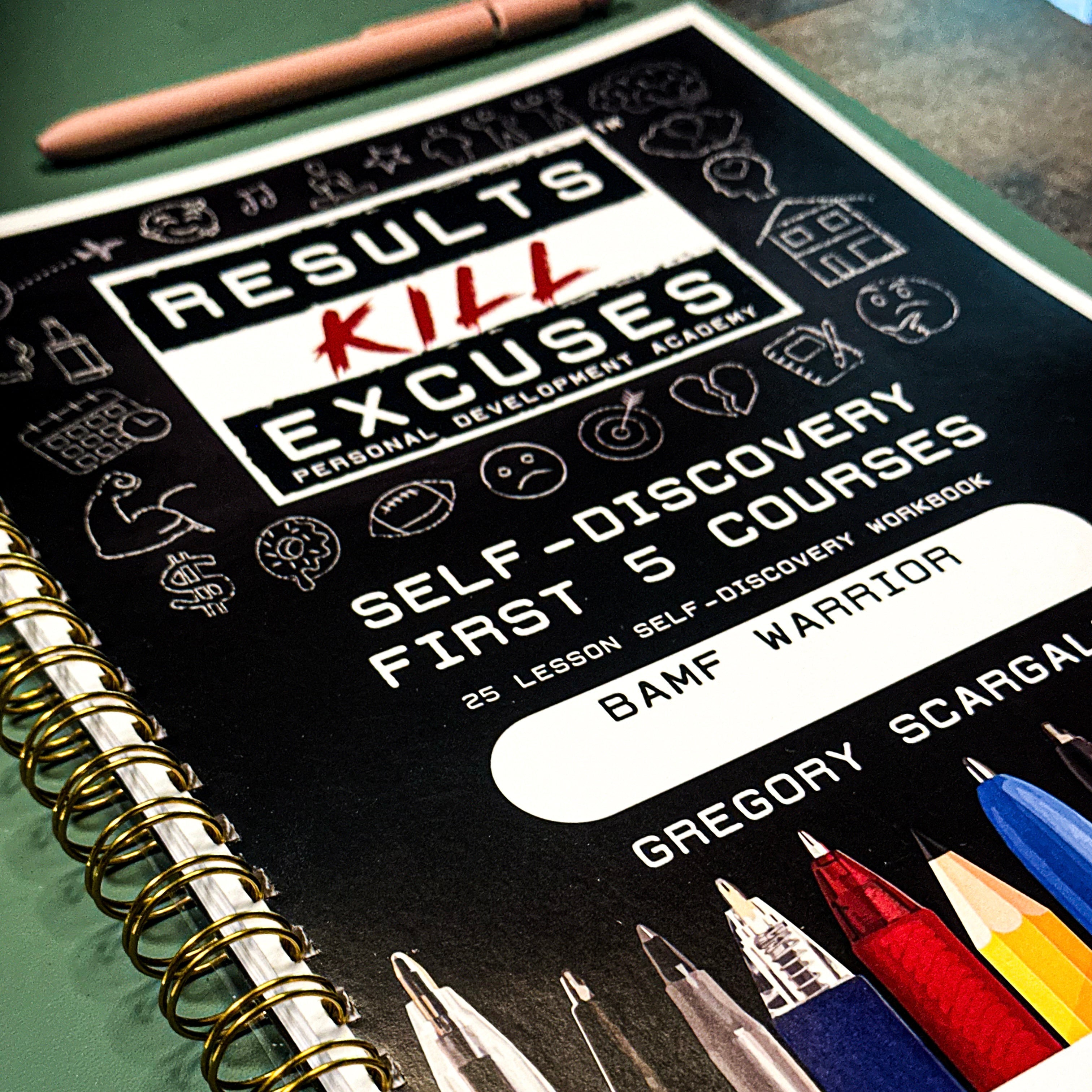RESULTS KILL EXCUSES PRINT PRODUCTS – Results Kill Excuses